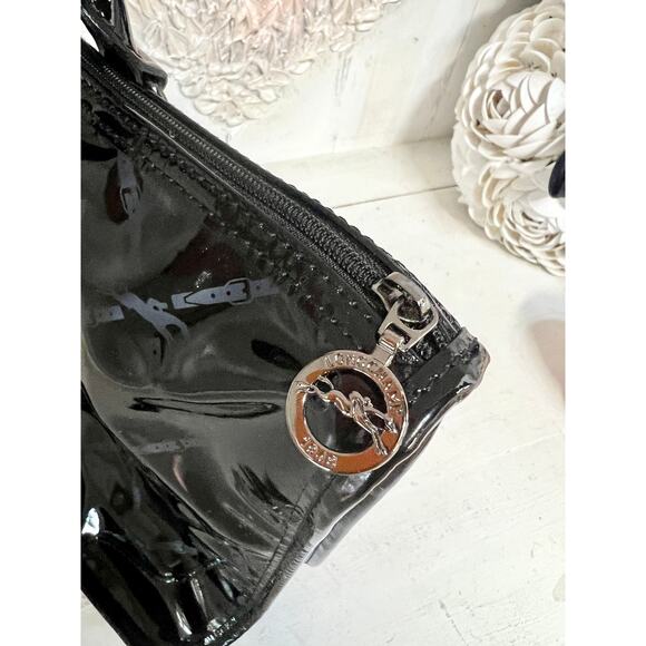 Longchamp | Bags | Nwot Longchamp Patent Leather Double Top Handle ...